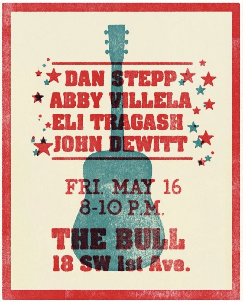 May 16, 2025 at The Bull with Dan Stepp, Abby Villela, and 2 more ...