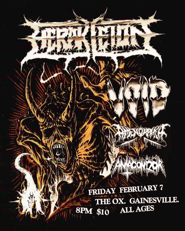 March 25, 2026 at The Ox with Herakleion, Antagonizör, and 2 more ...