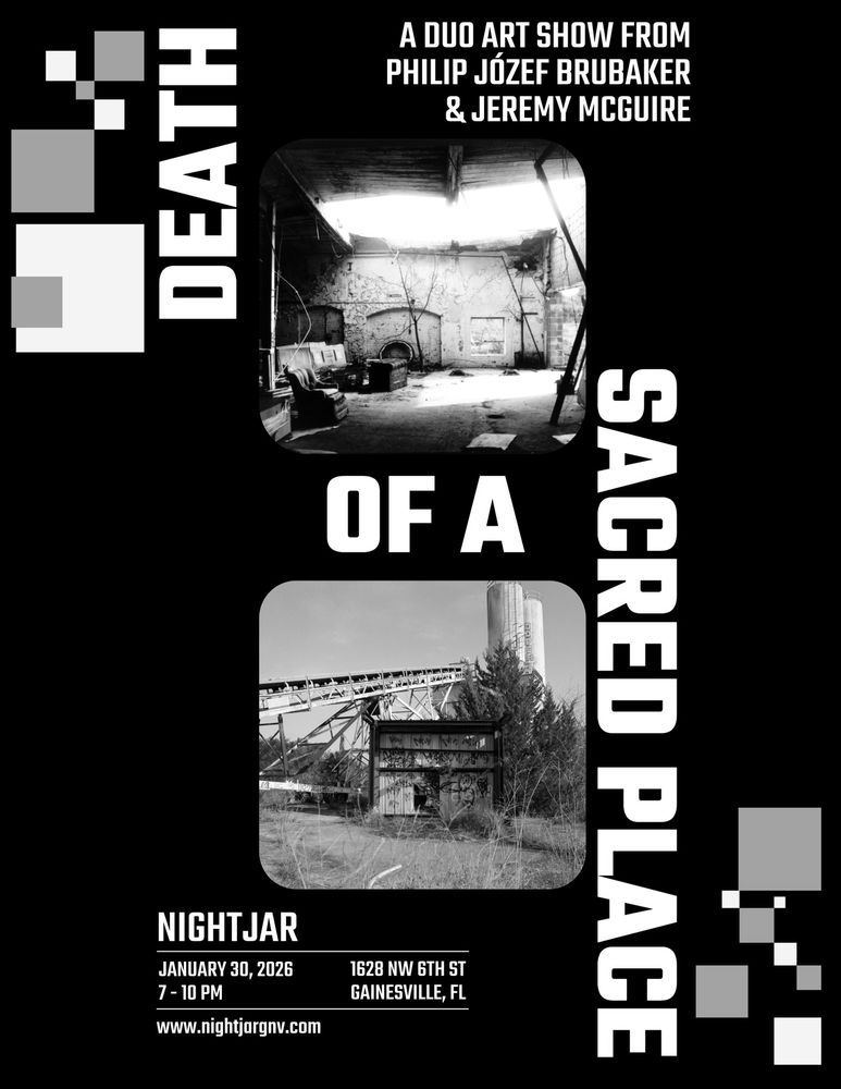 January 30, 2026 at Nightjar Gallery with Philip Józef Brubaker and ...