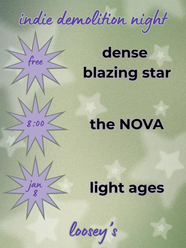 January 8, 2026 - Thursday @ Loosey's | GainesvilleShows.com ...