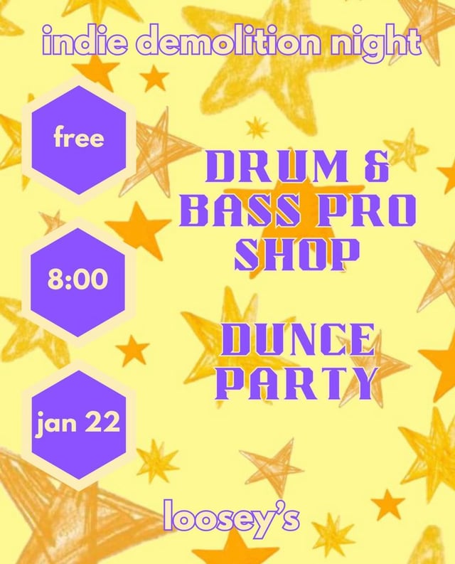 January 2, 2026 at The Streatery with Dunce Party, DJ Spicerack, and 2 ...